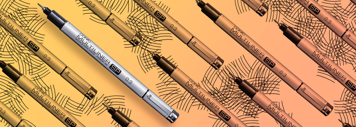 How to Use Copic Multiliners for Finely Detailed Art – MarkerPOP