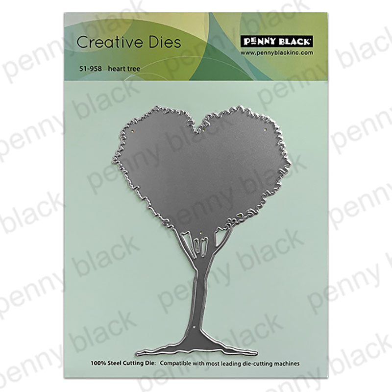 Penny Black Dies Heart Tree – MarkerPOP