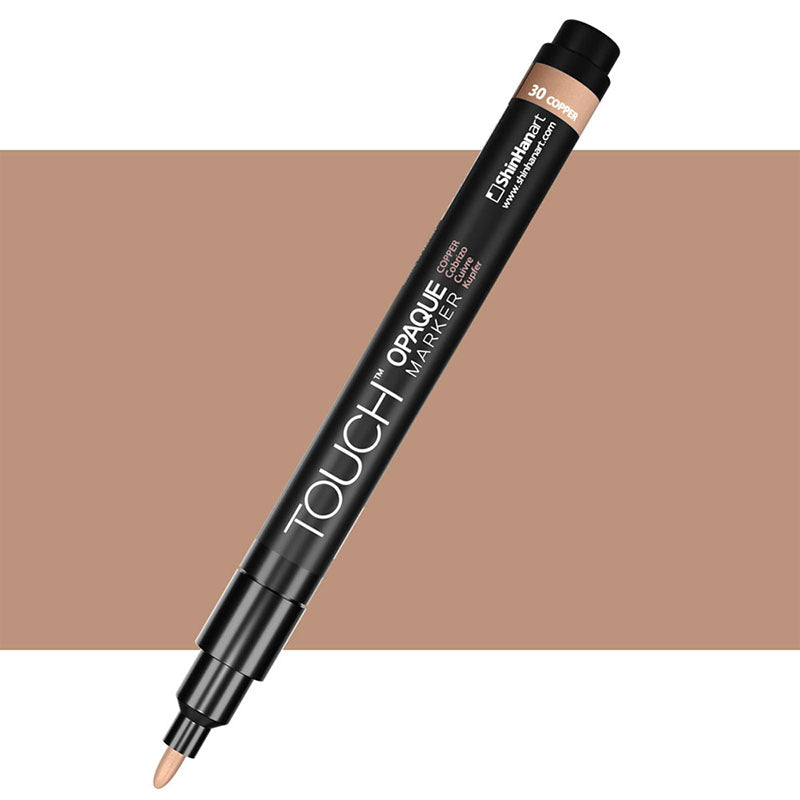TOUCH Opaque Marker Fine 30 Metallic Copper – MarkerPOP