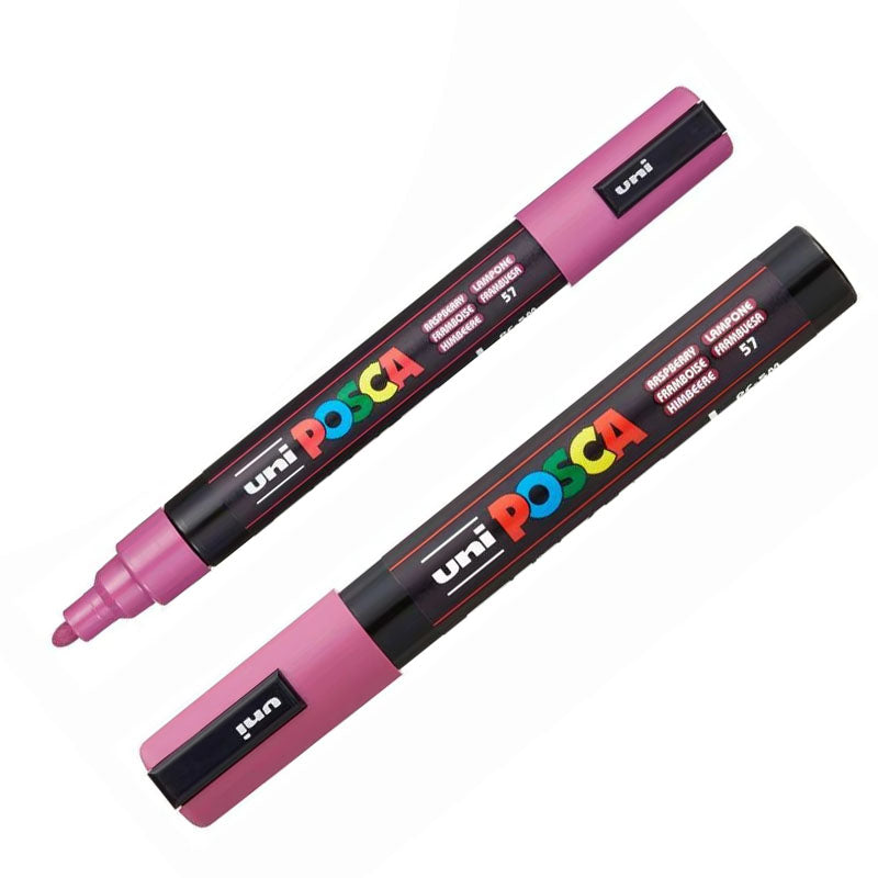 POSCA Marker PC-5M Raspberry – MarkerPOP
