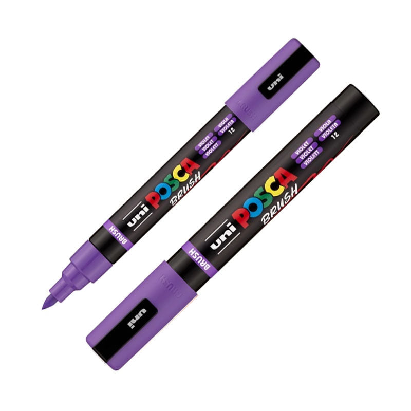 POSCA Marker PC-5BR Violet – MarkerPOP