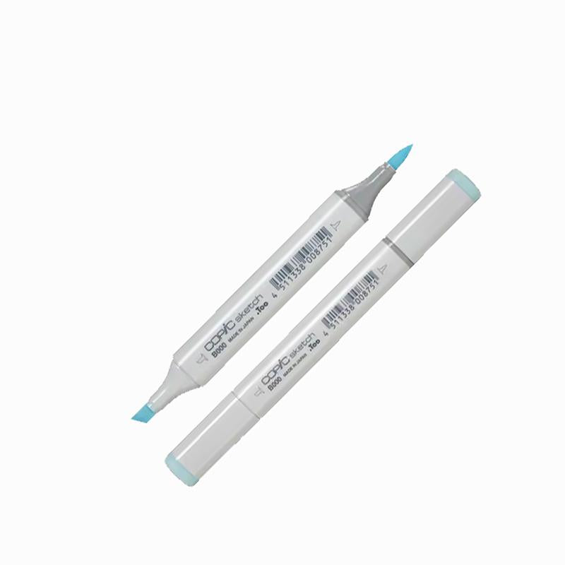 COPIC Sketch Marker B000 Pale Porcelain Blue – MarkerPOP