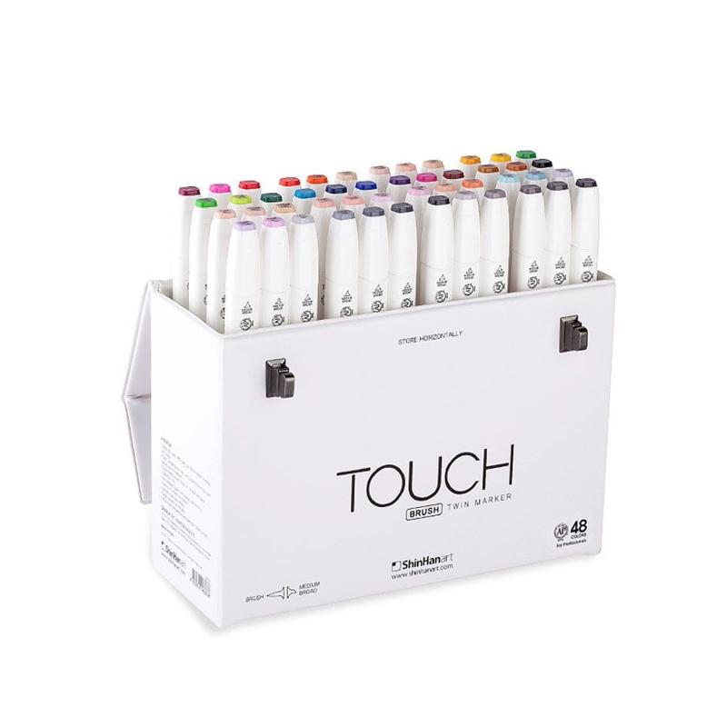 TOUCH Twin Brush Marker 48pc – MarkerPOP